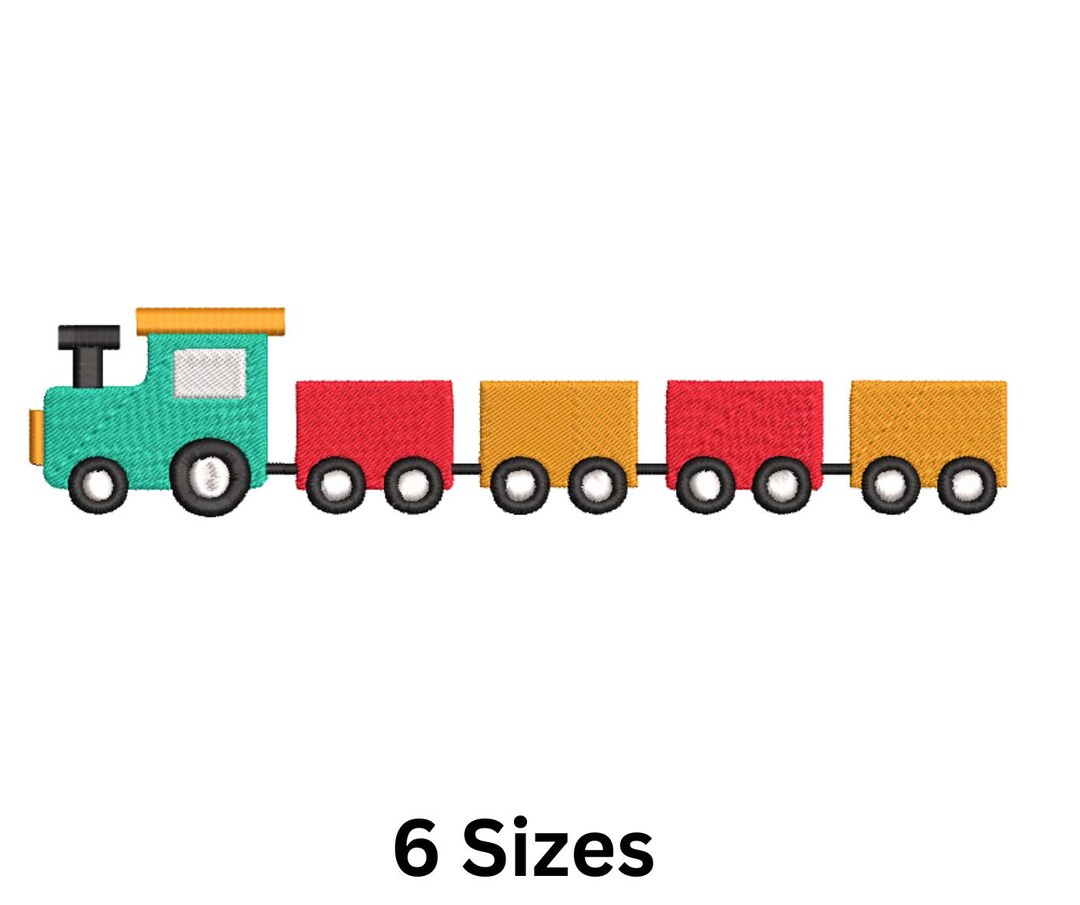 Train Embroidery Designs Train Embroidery Design Machine Embroidery ...