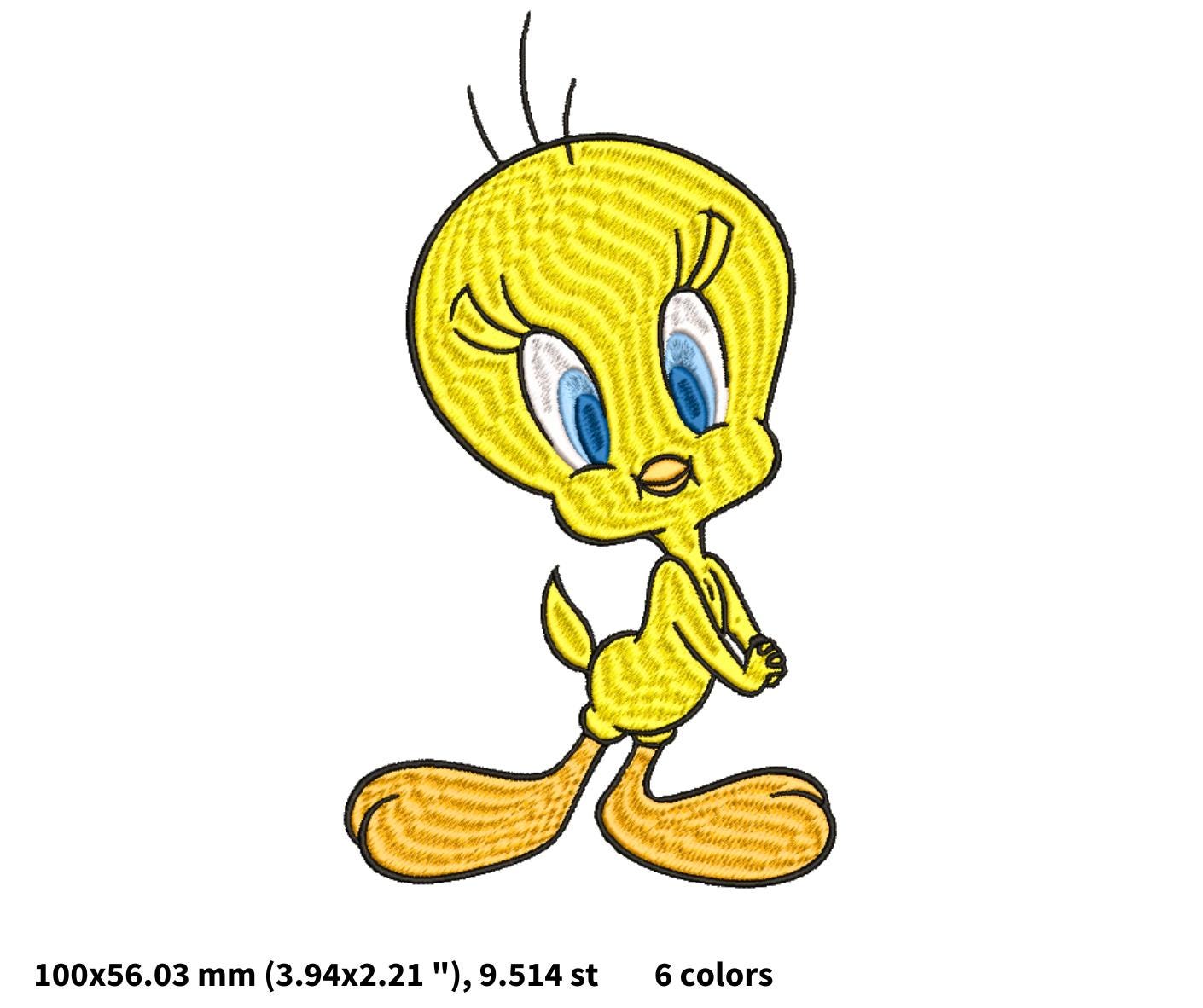 Tweety Embroidery Designs Animals Embroidery Design Machine Embroidery ...