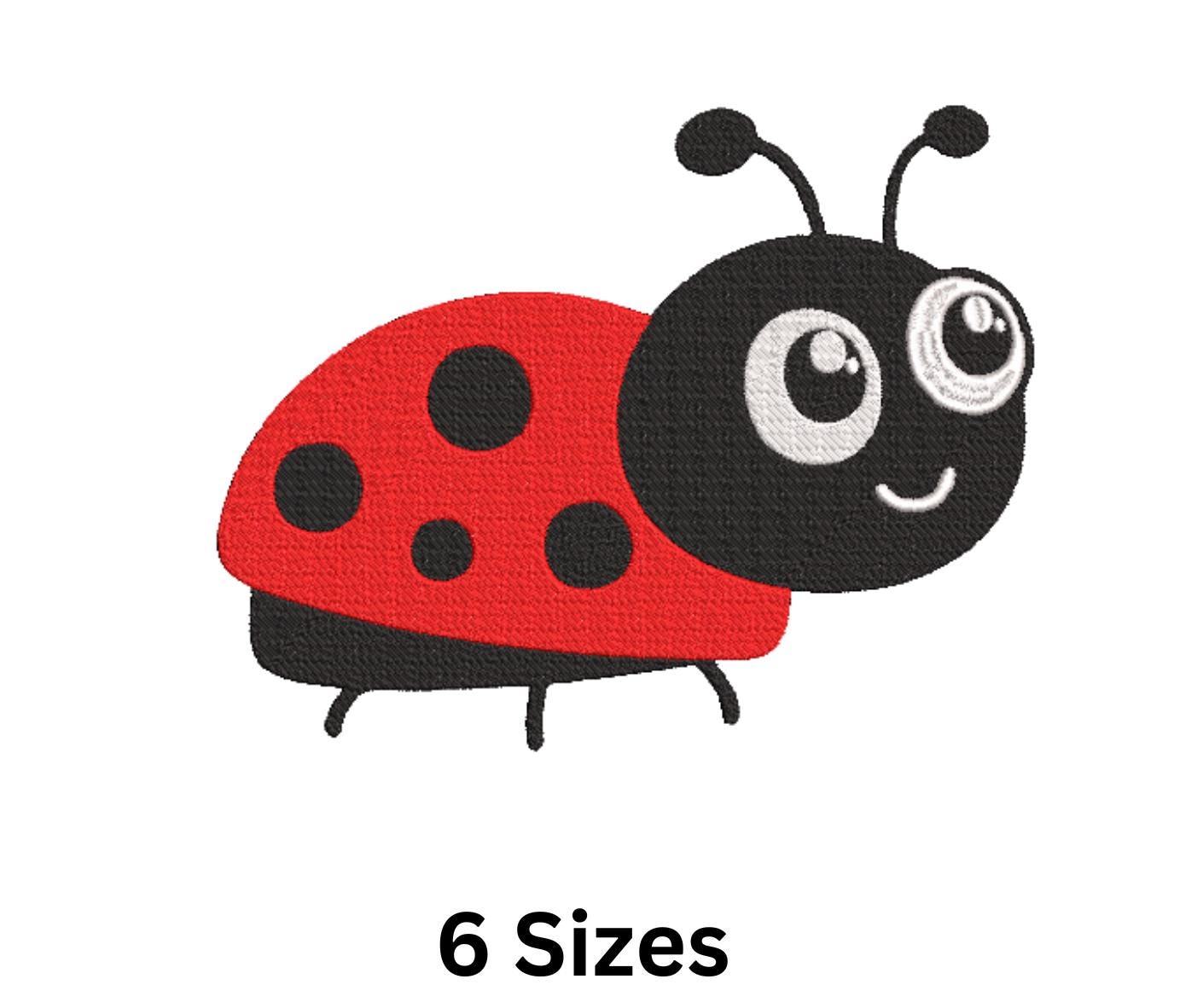 Ladybug Embroidery Designs Ladybug Embroidery Design Machine Embroidery ...