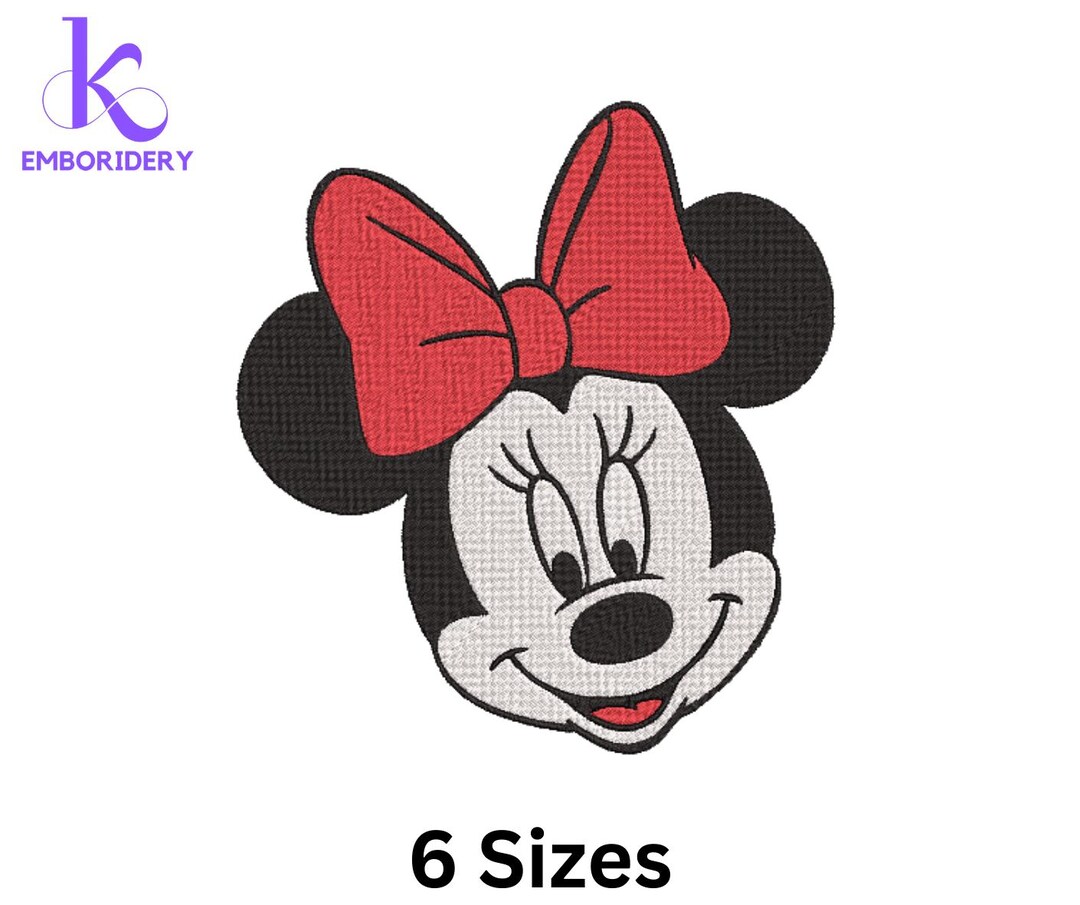 Mina Mouse Embroidery Designs Mina Mouse Embroidery Design Machine ...