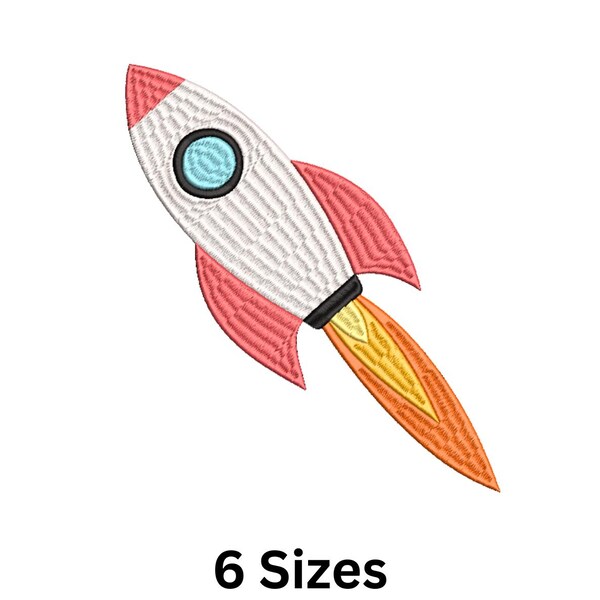 Rockets Embroidery - Etsy