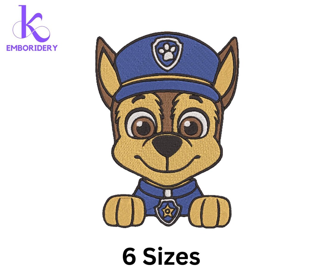 Paw Patrol Embroidery Designs Paw Patrol Embroidery Design Machine ...