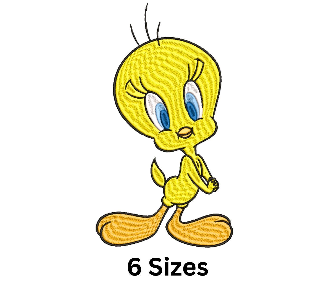 Tweety Embroidery Designs Animals Embroidery Design Machine Embroidery ...