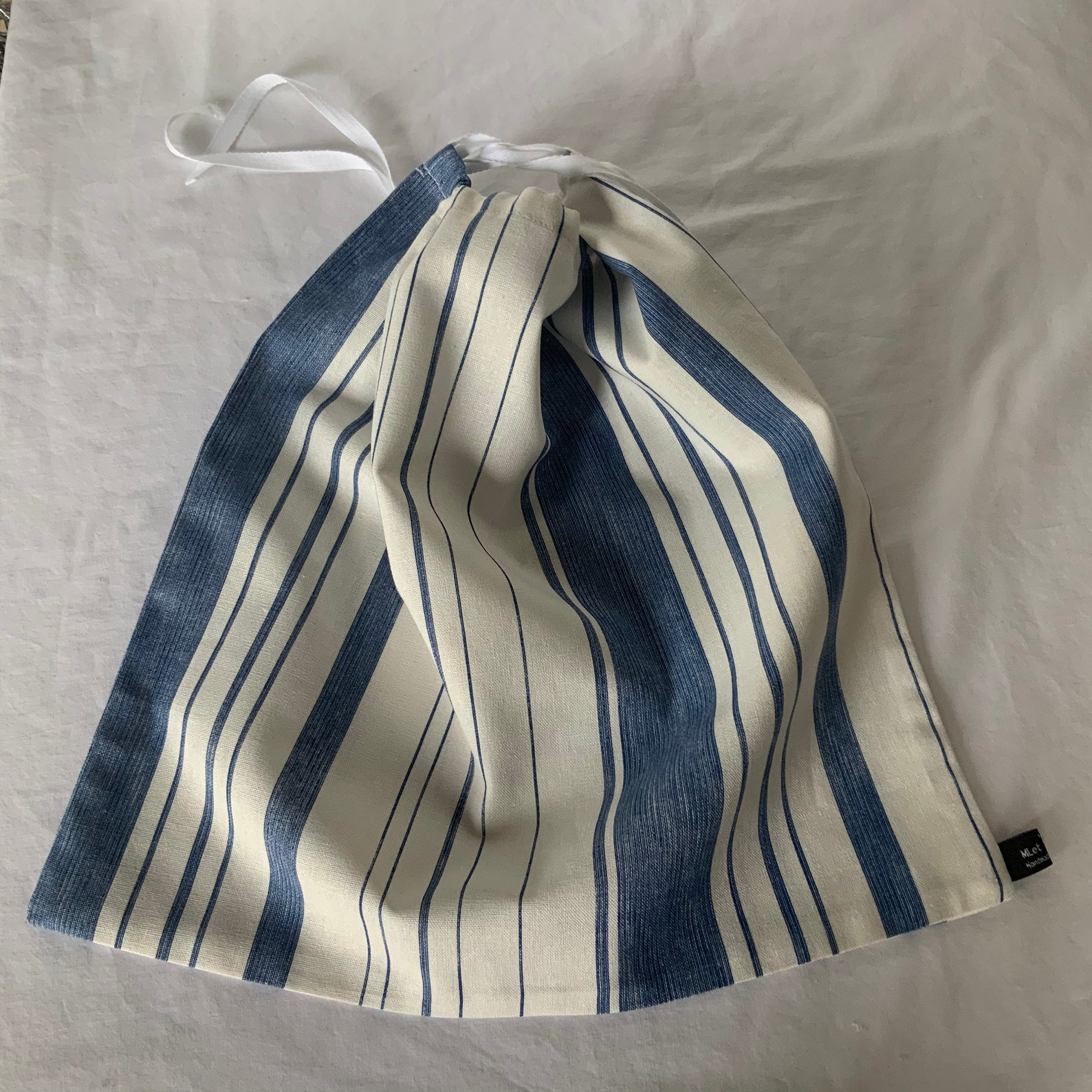 NEW Handmade Unplastic Large Linen Blend Cloth Bread or Storage or ...