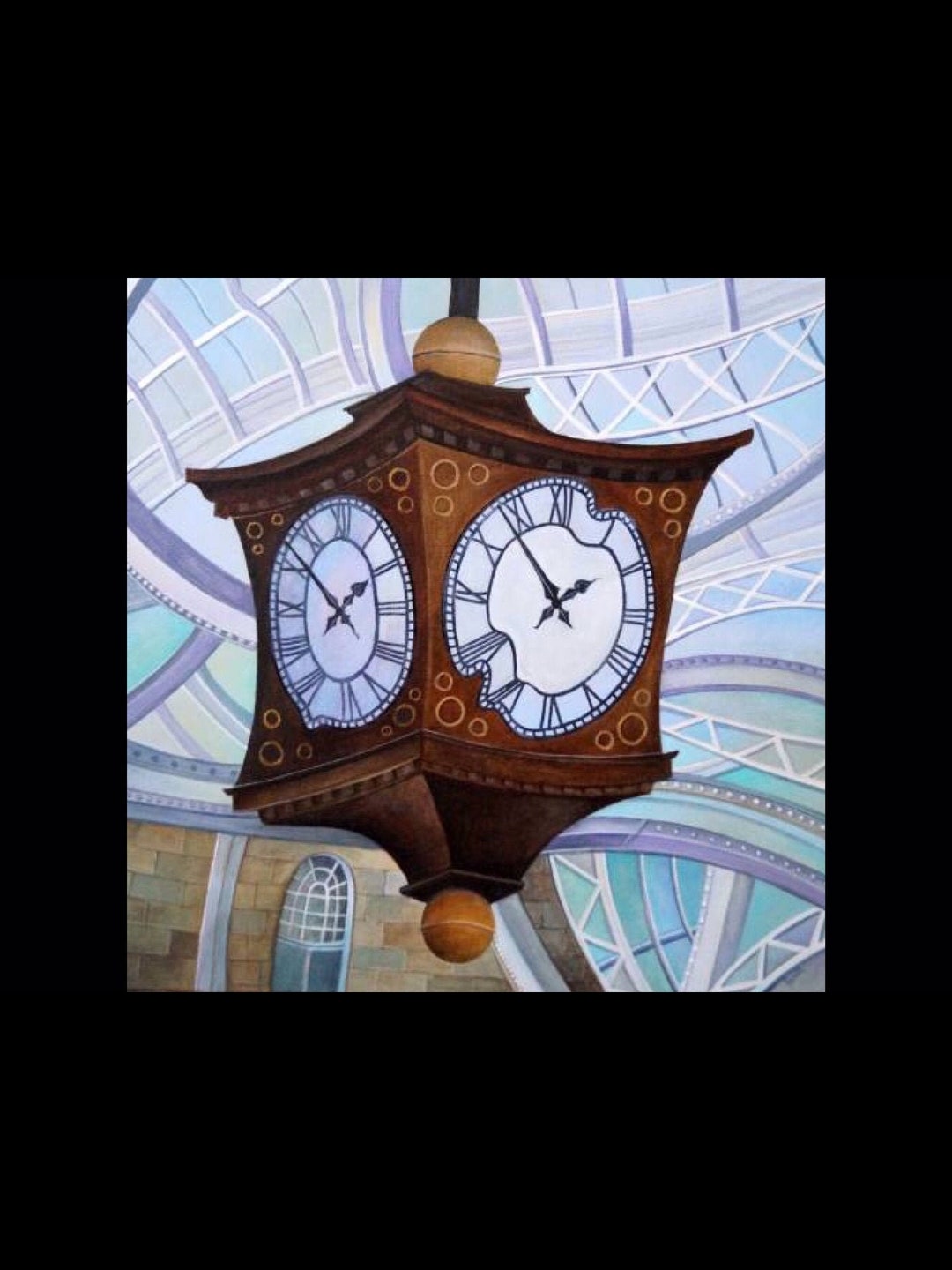 Central Station Clock - Etsy