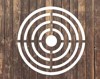 Gun Target 783-B908 Stencil - Etsy