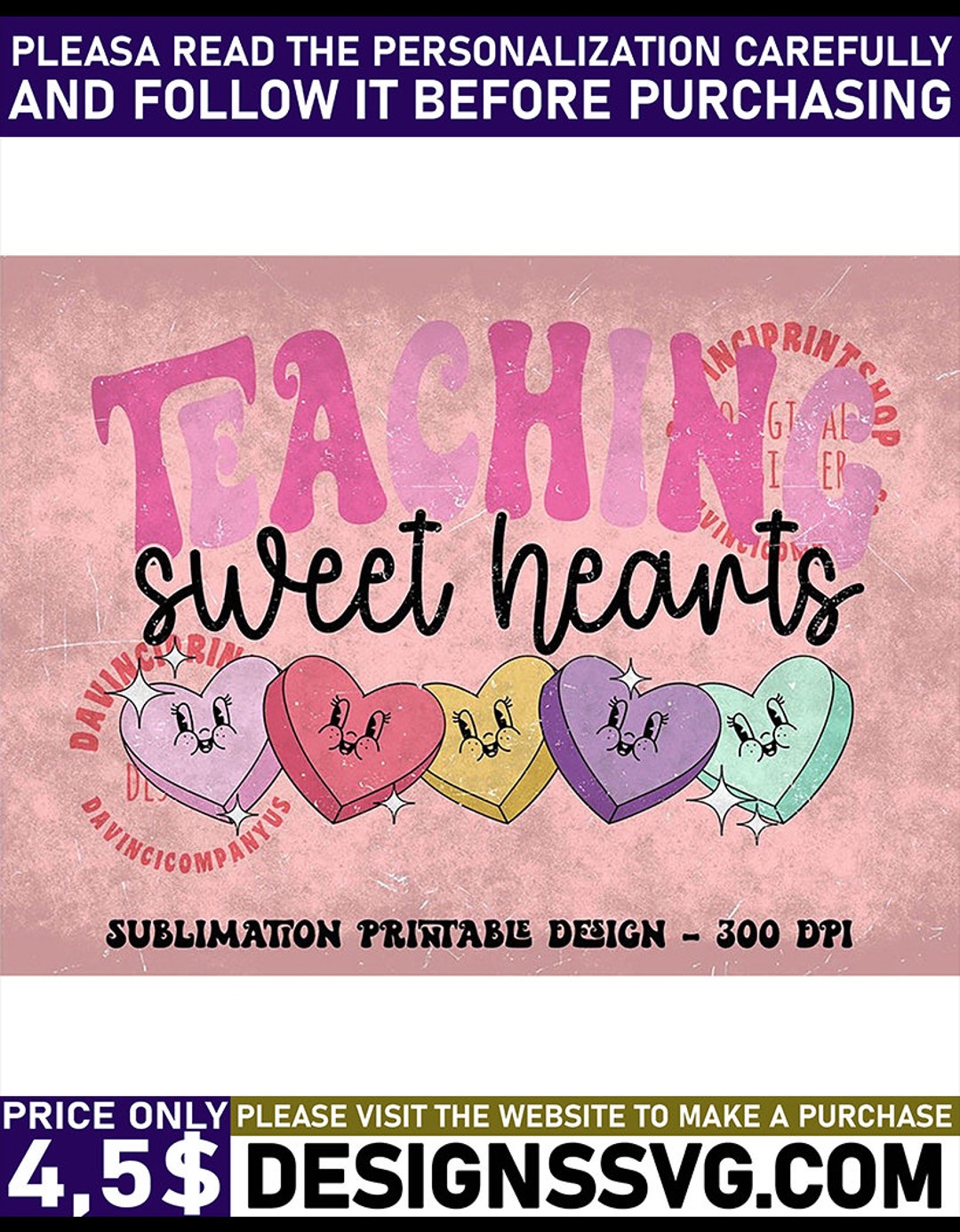 Teaching Sweethearts Png, Teacher Valentines Png, Valentines Png, Retro ...