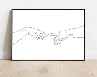 Renaissance Line Drawing - Etsy