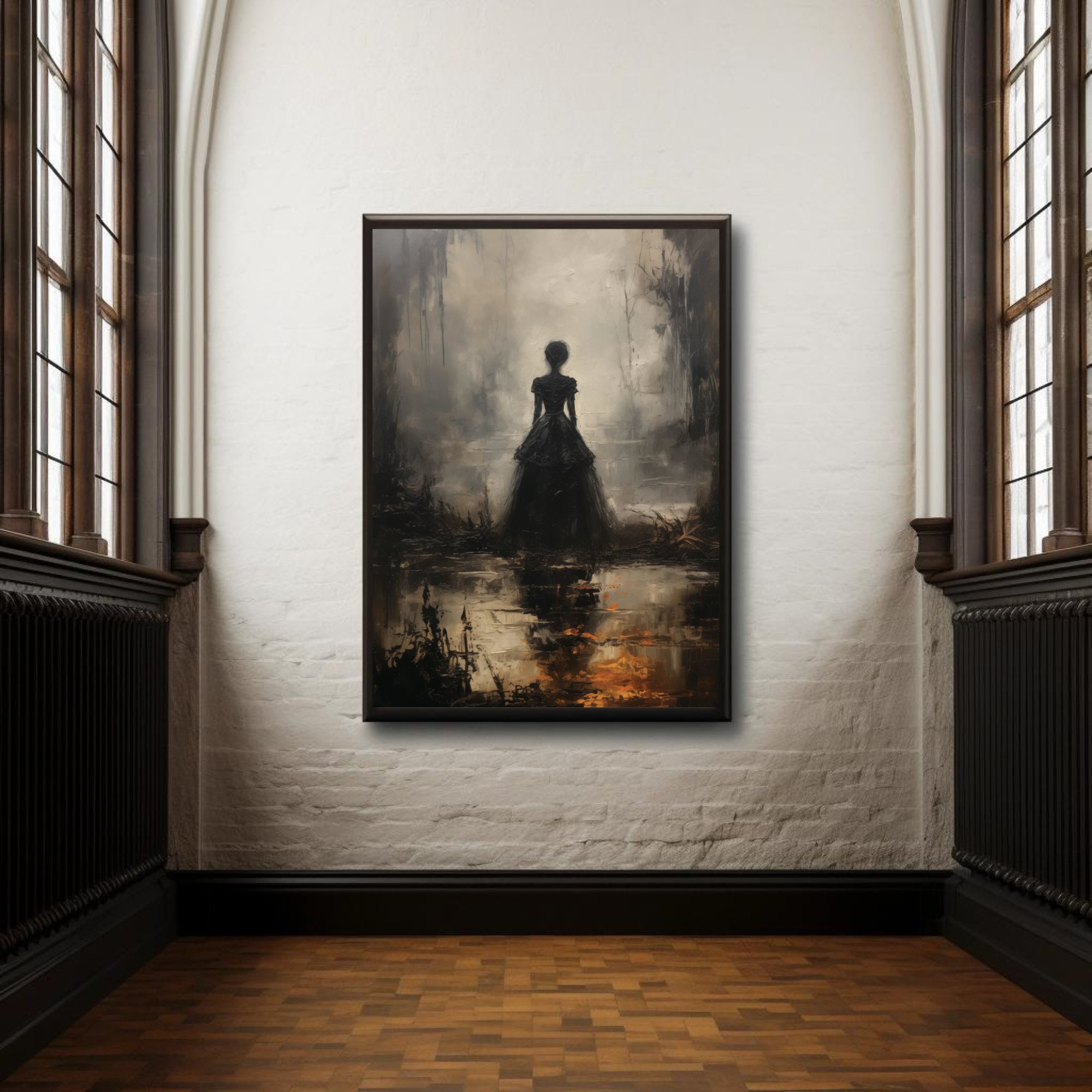 Victorian Woman in the Swamp, Victorian Giclée, Gothic Victorian ...