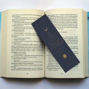 Minimal Geometric Illustrated Bookmarks Set of 6 Printable (sun and ...