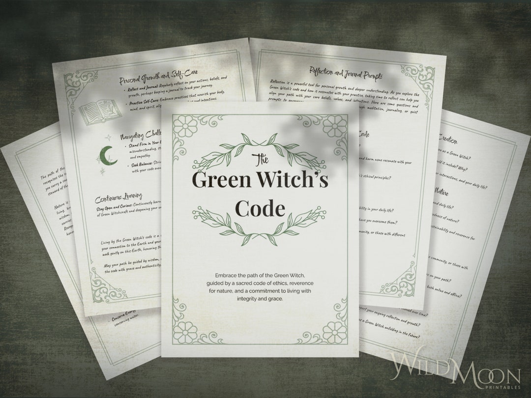 The Green Witch's Code: A Guide to Ethics, Sustainability, and Living ...