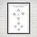 Alchemy Symbols Alchemy Wall Art Witchy Art Witch Decor Witchcraft ...