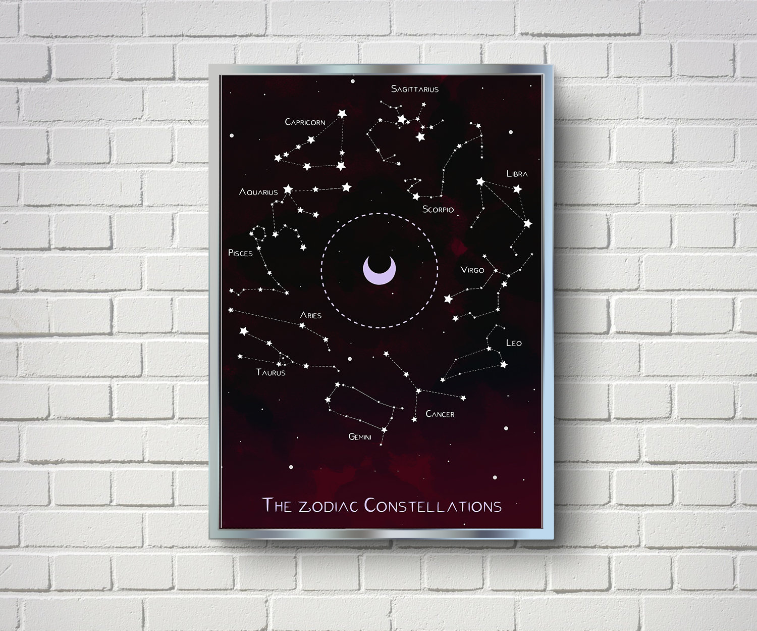 Zodiac Printable Art | Zodiac Constellation | Zodiac Wall Art ...