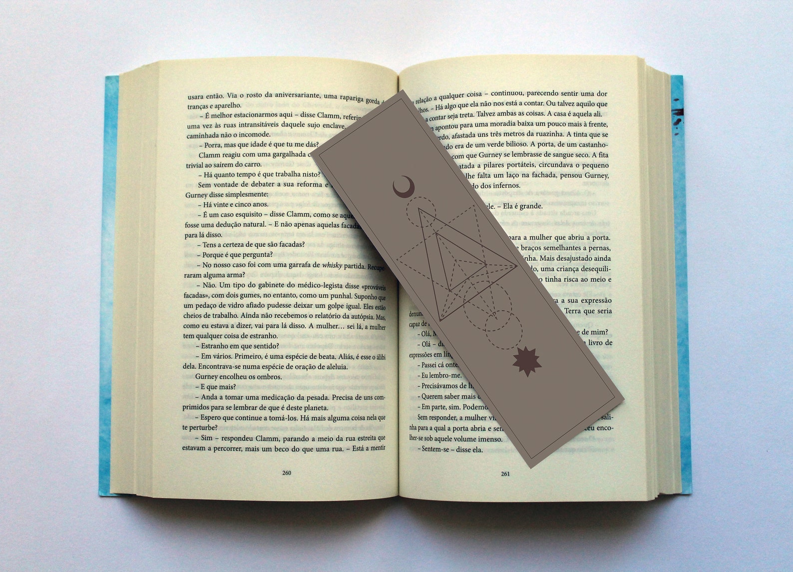 Minimal Geometric Illustrated Bookmarks Set of 6 Printable (sun and ...