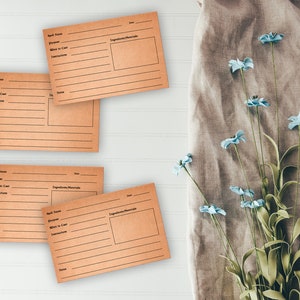 Spell Cards Printable PDF - Instant Download - Witch Spell Cards - Etsy