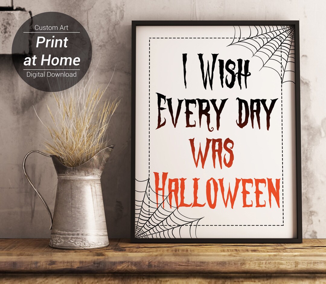 Halloween Printables | Halloween Wall Art | Halloween Download ...