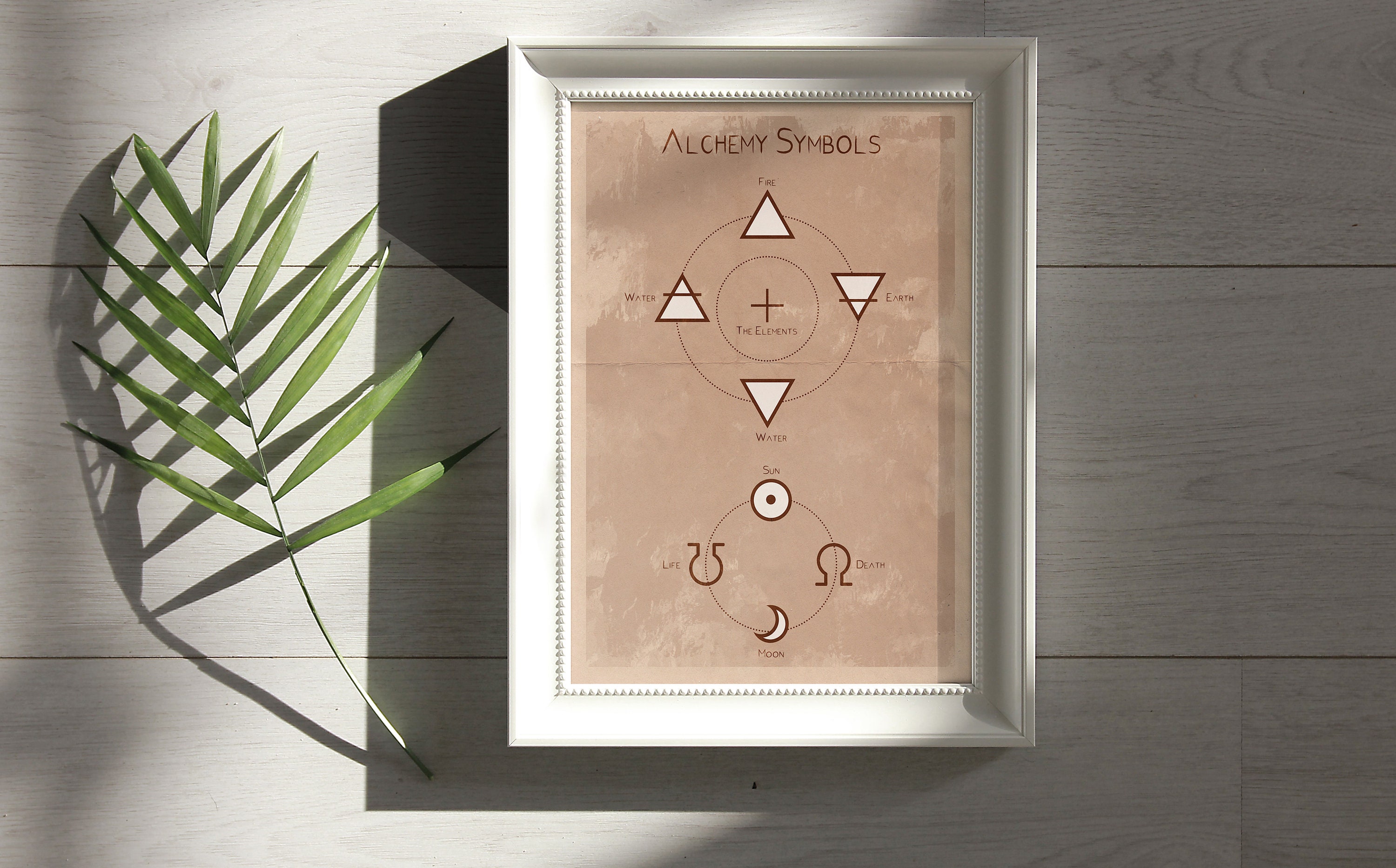 Alchemy Symbols Alchemy Symbol Art Ancient Alchemy Witchcraft Print ...