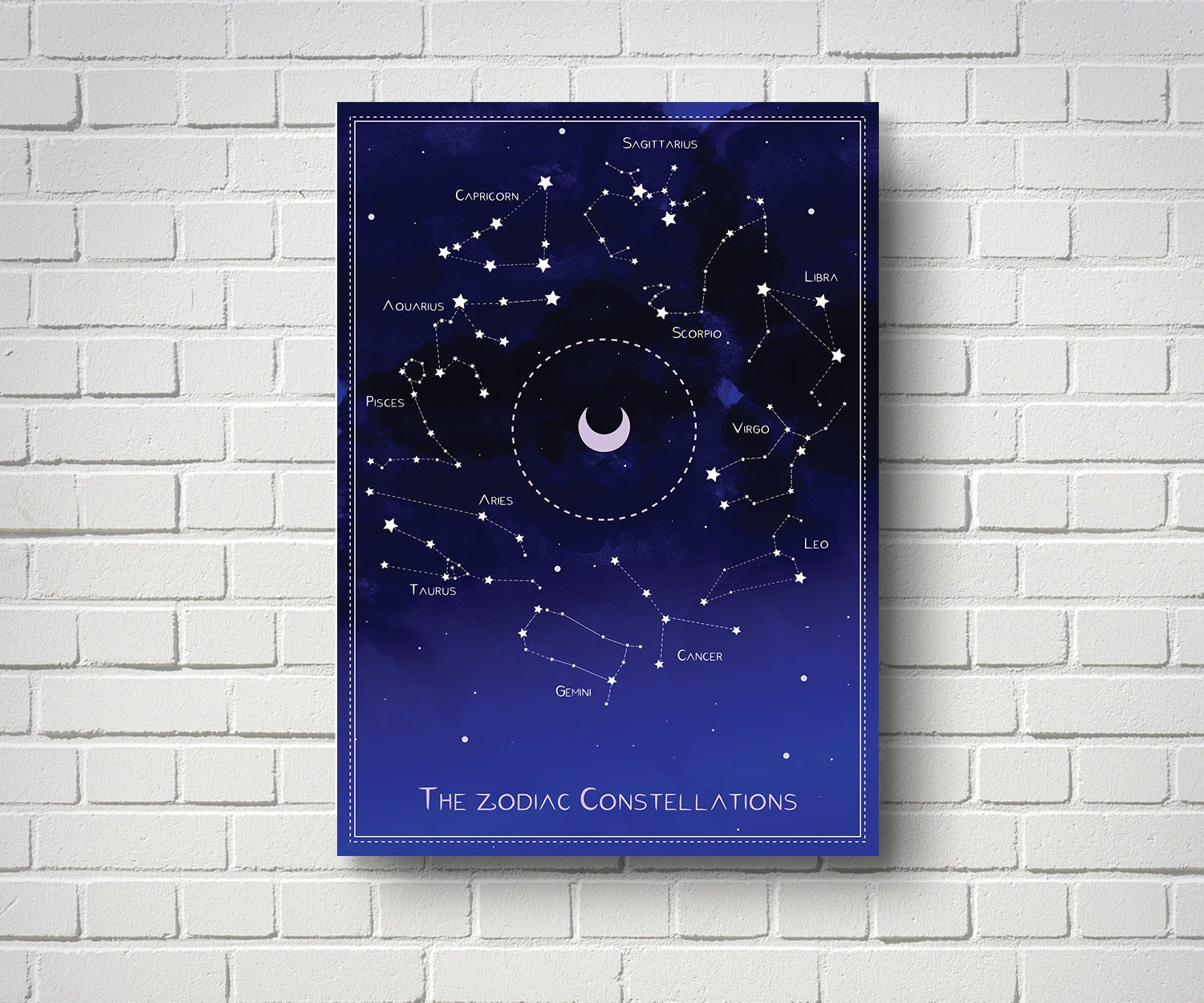 Stars Printable Art | Zodiac Printable Art | Astrology Printable ...