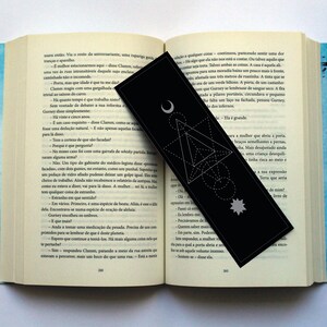 Minimal Geometric Illustrated Bookmarks Set of 6 Printable (sun and ...