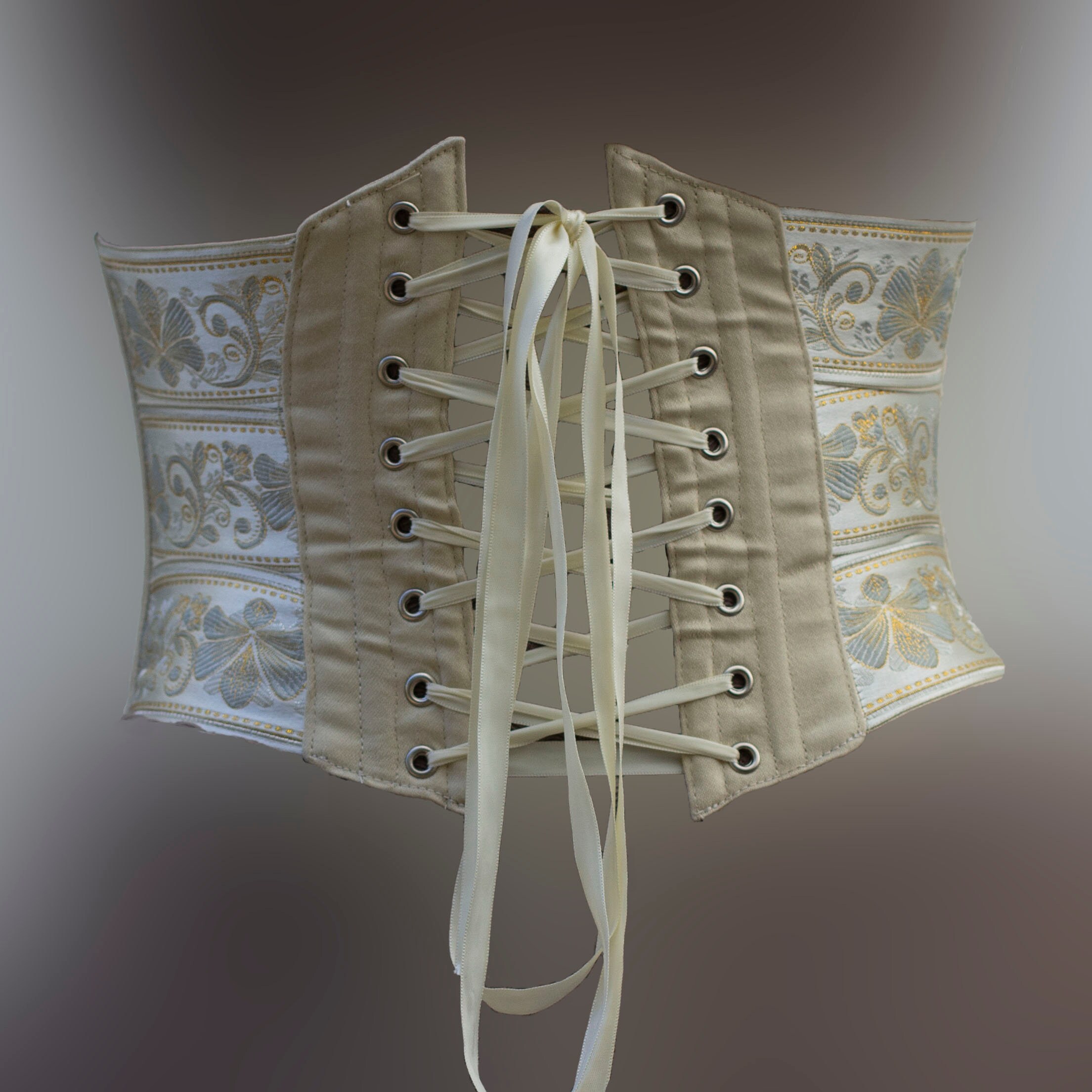 Clio Ribbon Corset - Etsy