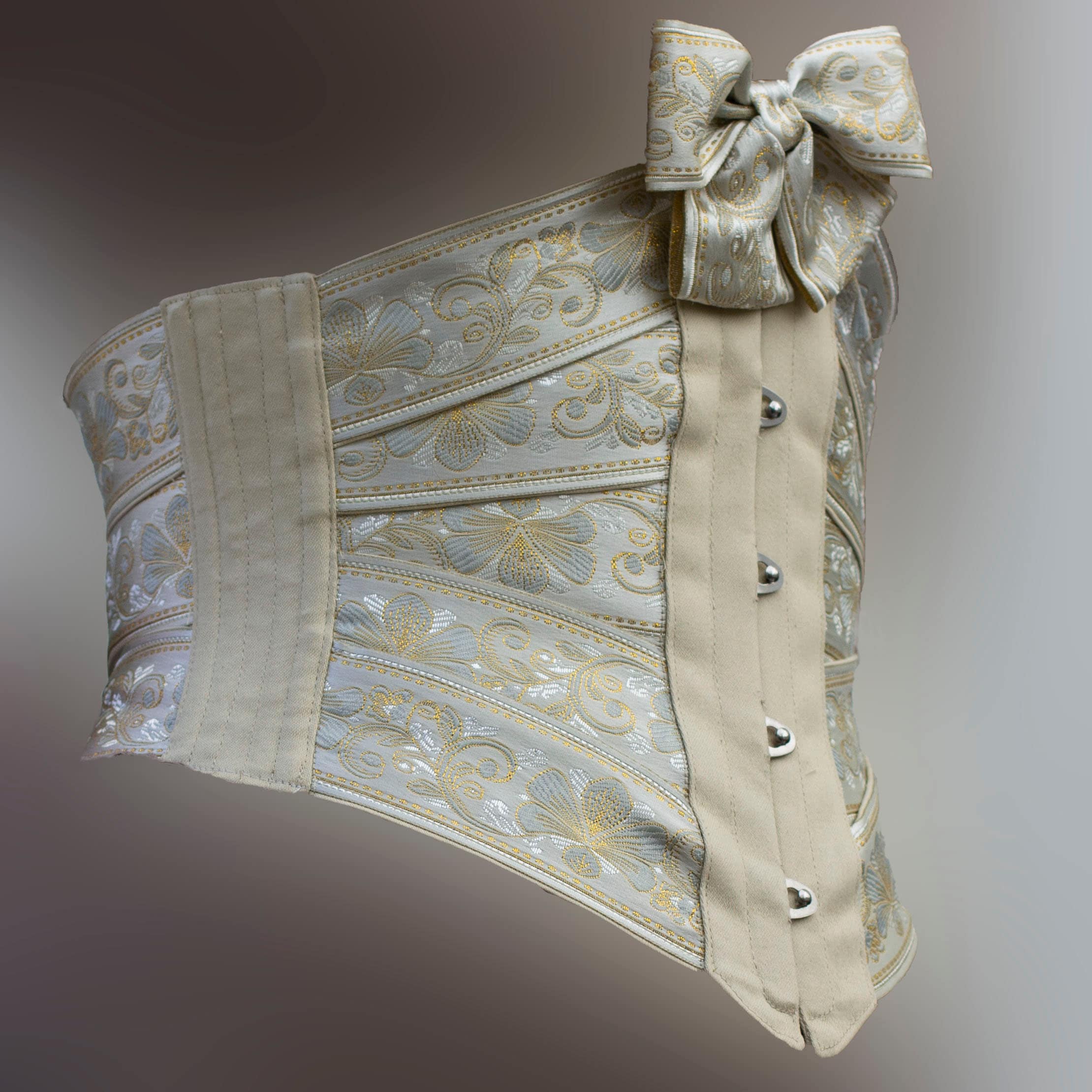 Clio Ribbon Corset - Etsy