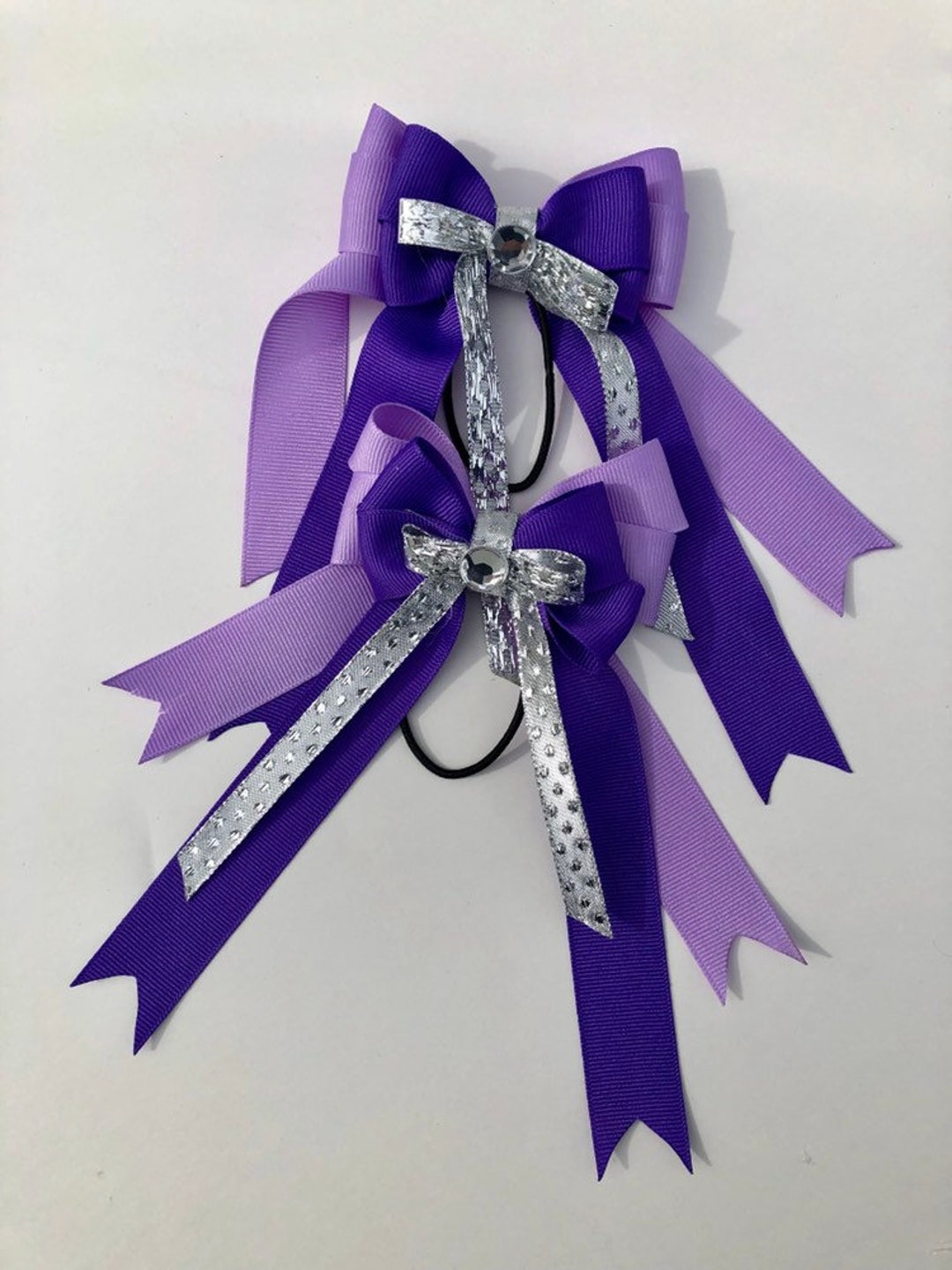 Equestrian Competition Hair Bows for Horse Shows - Etsy