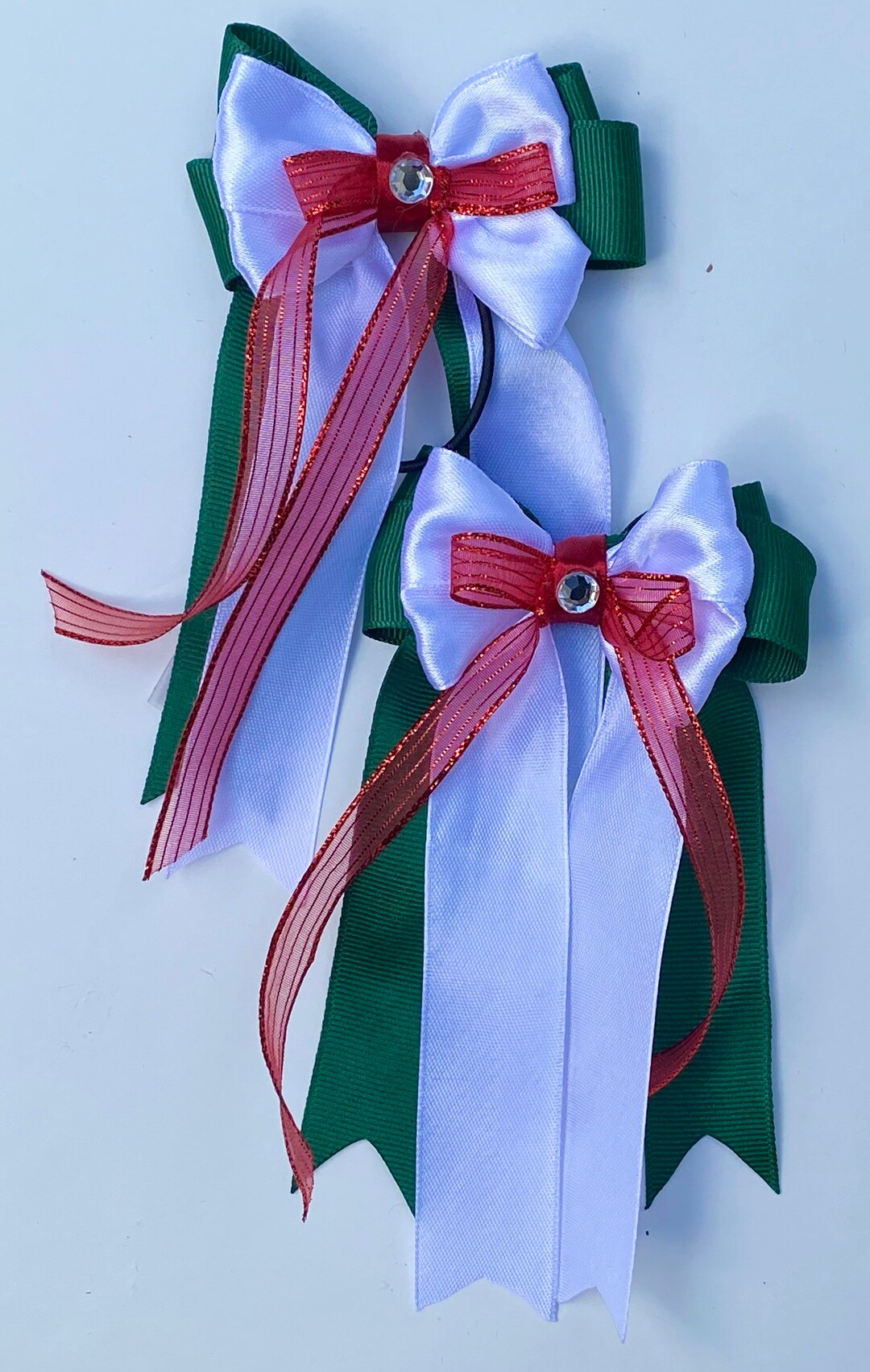Equestrian Competition Hair Bows for Horse Shows - Etsy