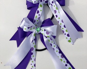 Bows for Equestrian Shows, Khaki Horse Show Bows, Equestrian Gift ...
