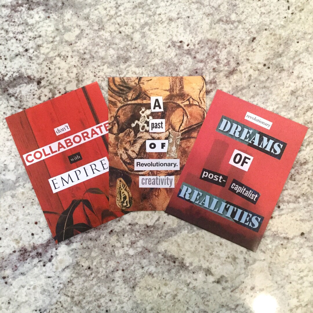 Leftist Collage Art Prints Individual or as Set Leftist, Anti ...