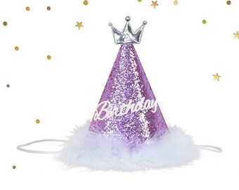 Purple Party Hat | Etsy