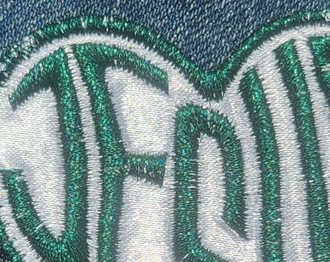 Jesus Pray Embroidered Patch Christian Gift Religious Art Jesus is King ...