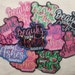 Love Jesus Patch - Empowering Faith in Fluorescent Pink - Iron on Sew ...