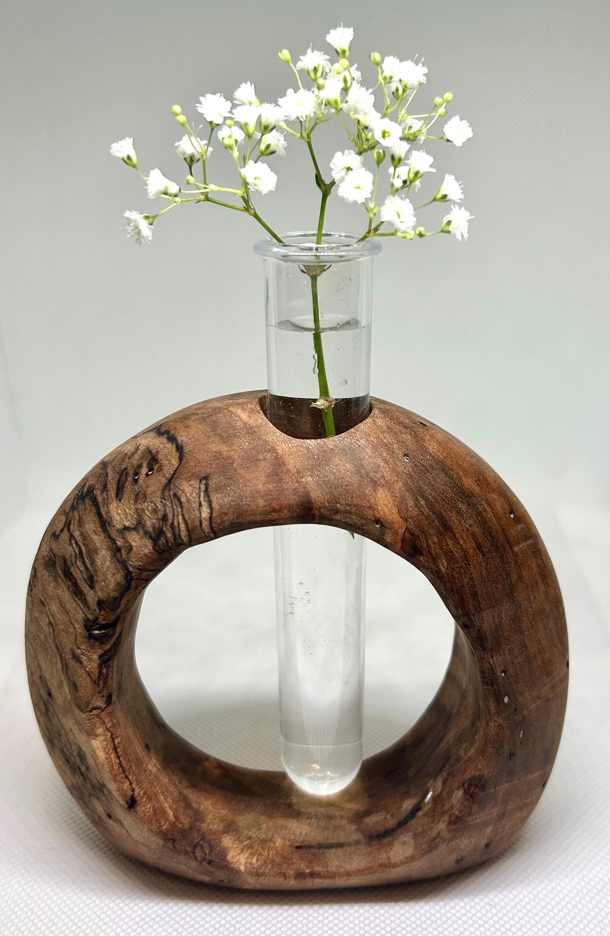 Decorative Hickory Wood Plant Holder - Etsy
