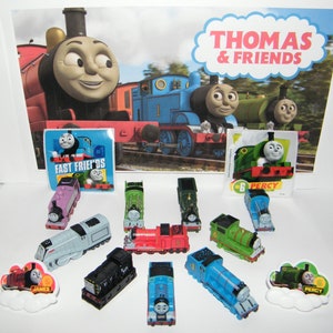 Thomas the Tank Engine Deluxe Party Favors Goody Bag Fillers Set of 14 ...