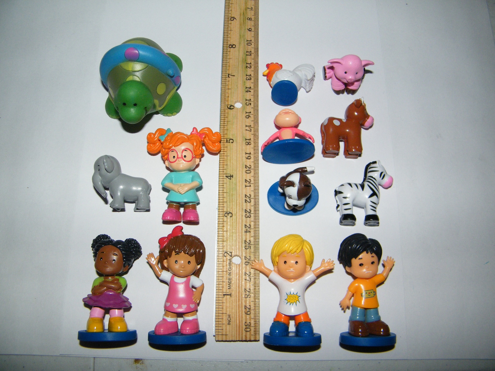 Fisher-price Little People and Animals Deluxe Cake Toppers Cupcake ...