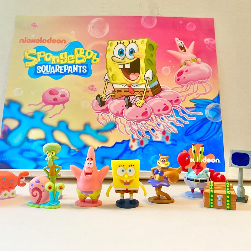 Spongebob Party Supplies - Etsy