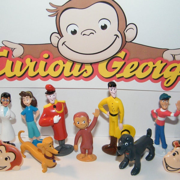 Curious George Decor - Etsy