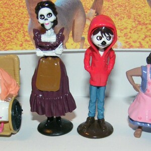 Disney Coco Movie Cake Toppers Set of 12 With 10 Figures, 2 Stickers - Etsy