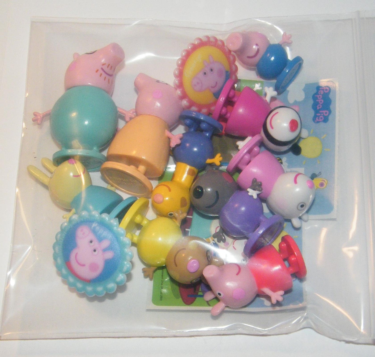 Peppa Pig Deluxe Party Favors 14 Set With 10 Figures 2 Fun | Etsy