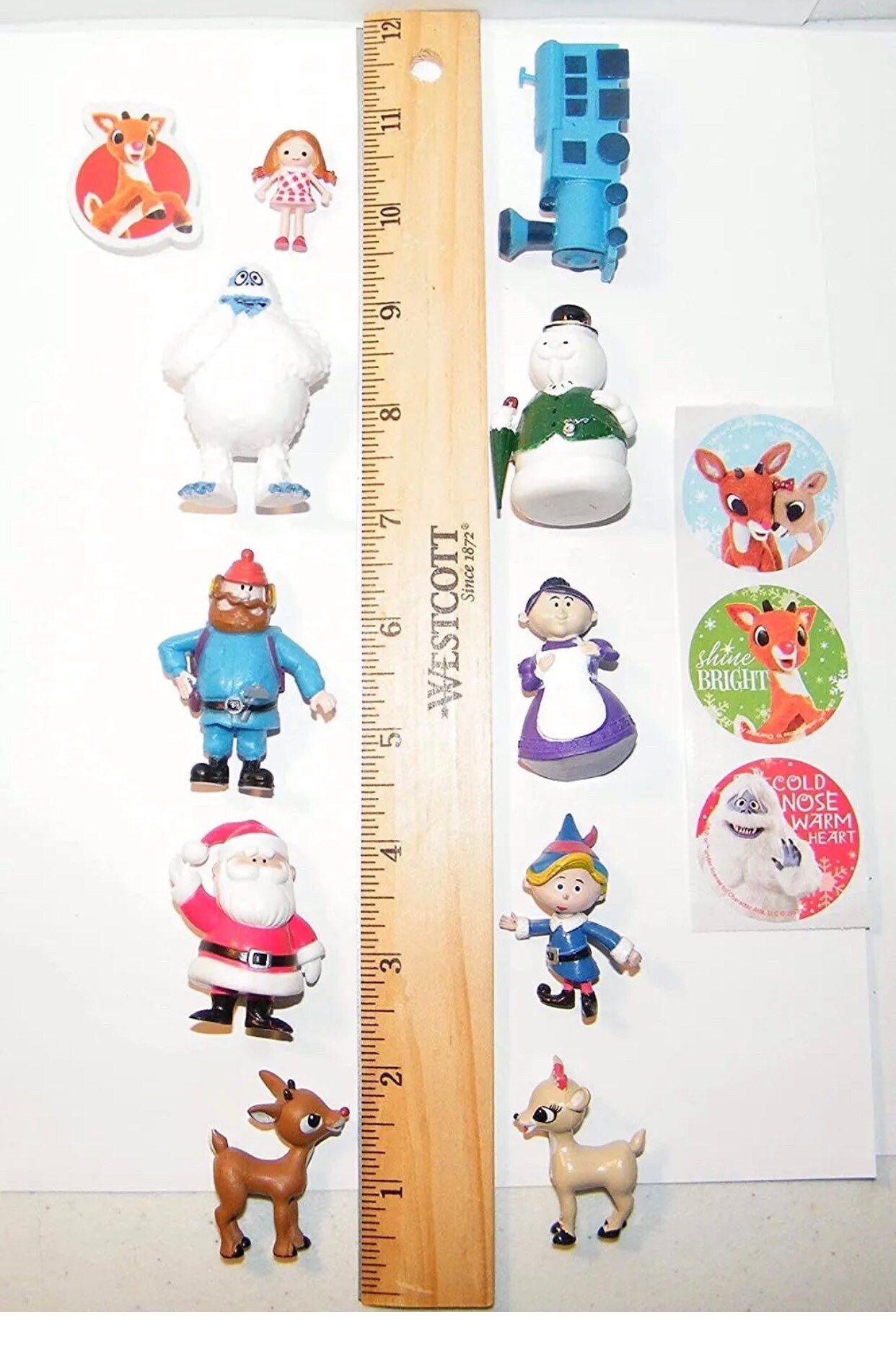 Rudolph the Red Nosed Reindeer Fun Party Favors Goody Bag Fillers Set ...