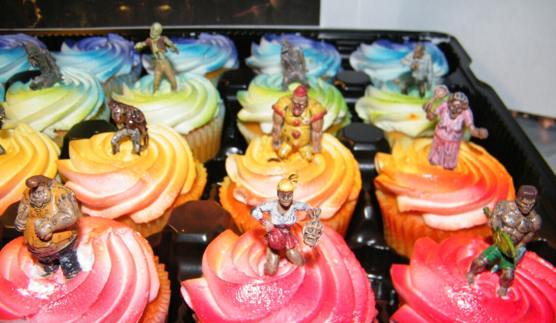 Zombie Apocalypse Deluxe Cake Toppers Halloween Party Favors | Etsy