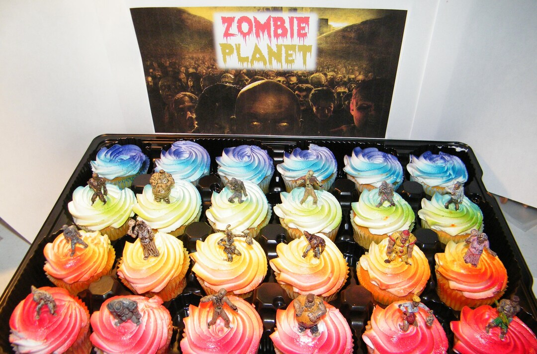 Zombie Apocalypse Deluxe Cake Toppers Halloween Party Favors ...