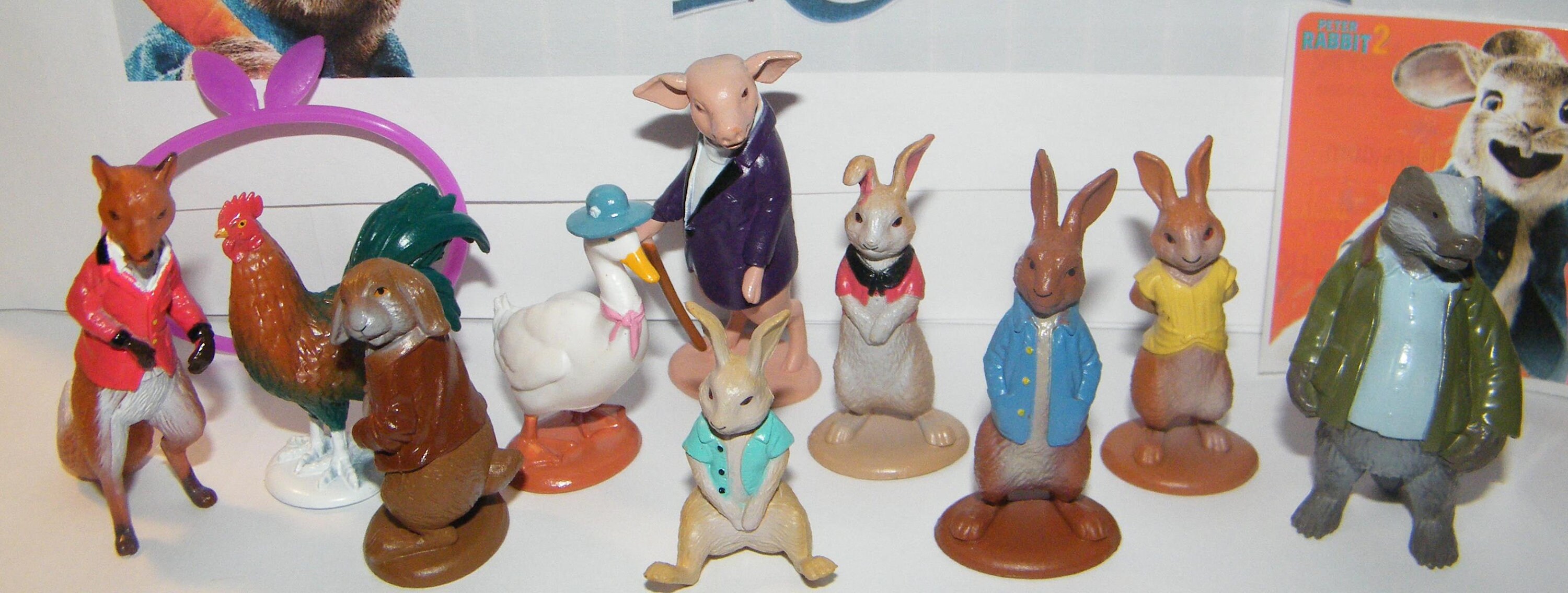 Peter Rabbit Deluxe Party Favors Goody Bag Fillers Set of 12 With 10 ...