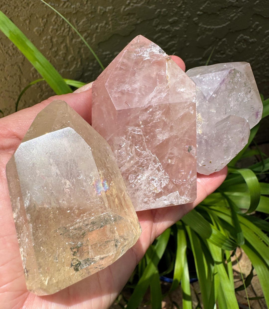 Amazing Manifestation Crystal Trio, Lions Gate Crystals Trio, Amethyst ...