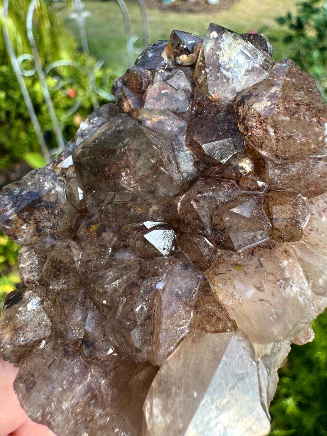 Smoky Quartz with Hematoid Inclusions from Malawi South Africa - Etsy ...