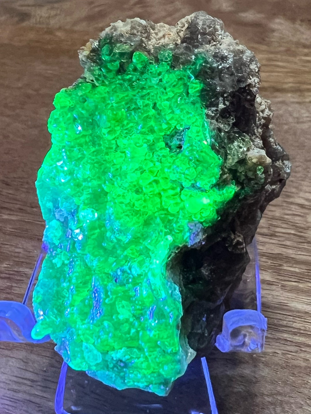 Gorgeous About 3” of Gemmy, Super Lustrous Hyalite Opal From Erongo ...