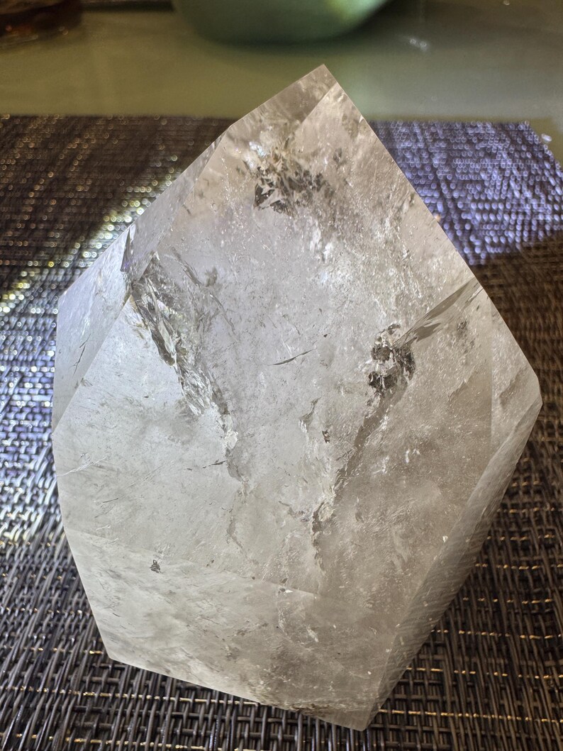 High Grade Brazilian Quartz Generator With Smoky Phantom, Smoky Quartz ...