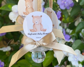 12 the Grinch Baby Shower Pacifier Necklace Favors Baby Shower Games - Etsy