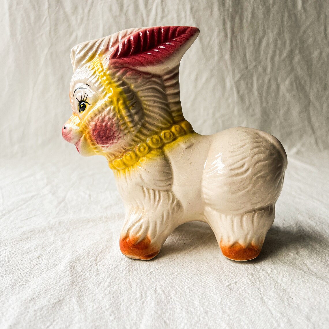 Vintage Kitsch Ceramic Donkey Money Box Bank - Etsy