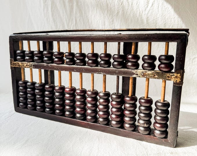 Vintage Chinese Abacus - Etsy